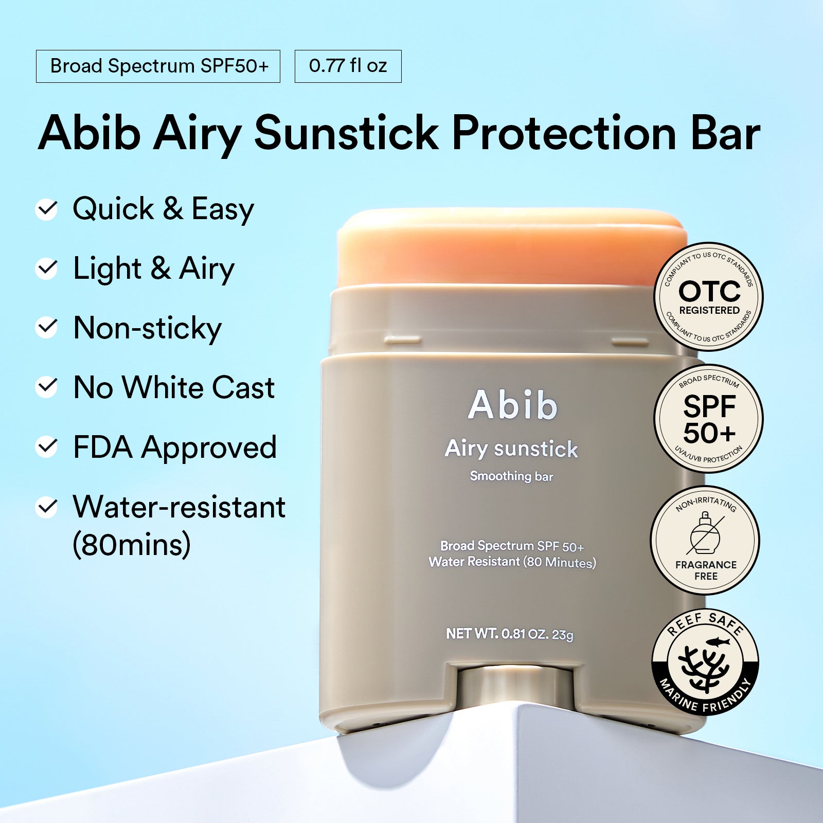 Abib Airy sunstick Smoothing bar