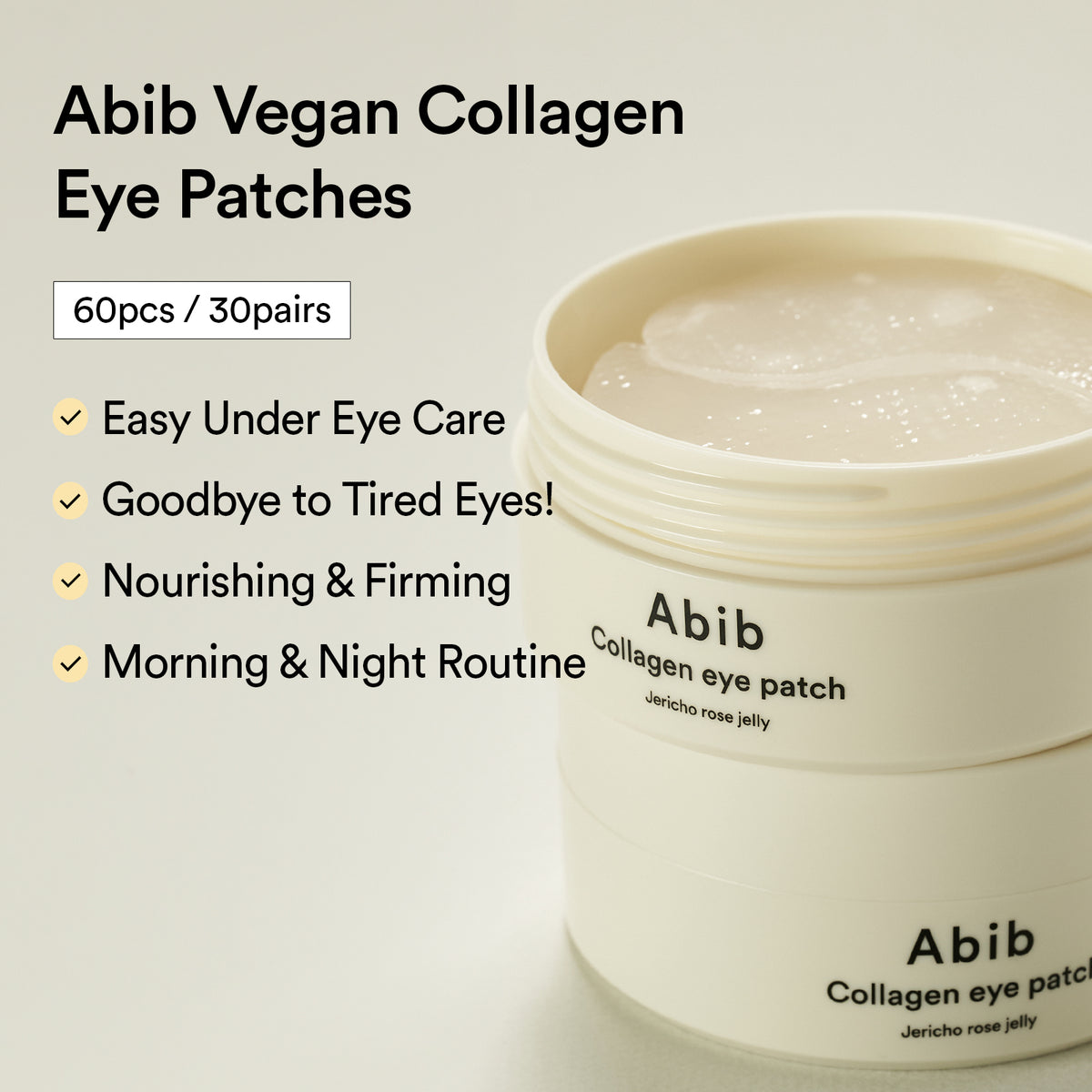 Abib Jericho rose Collagen eye patches